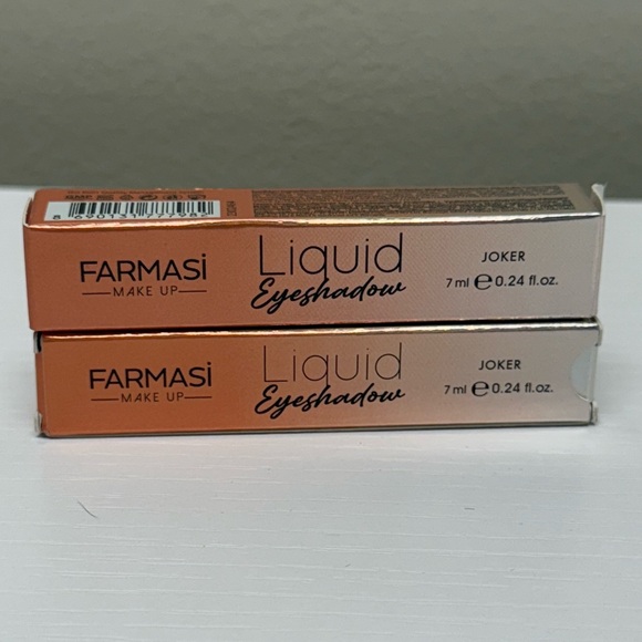 Farmasi | Makeup | Nib Set Of 2 Farmasi Liquid Eyeshadow 2 Joker | Poshmark
